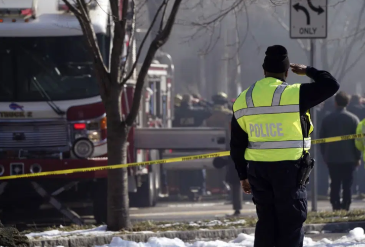 Area fire, police departments show support after Buffalo firefighter ...